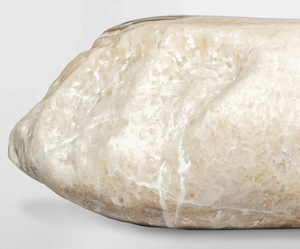 White Onyx Coffee Table by Pierre De Valck - PHILIA