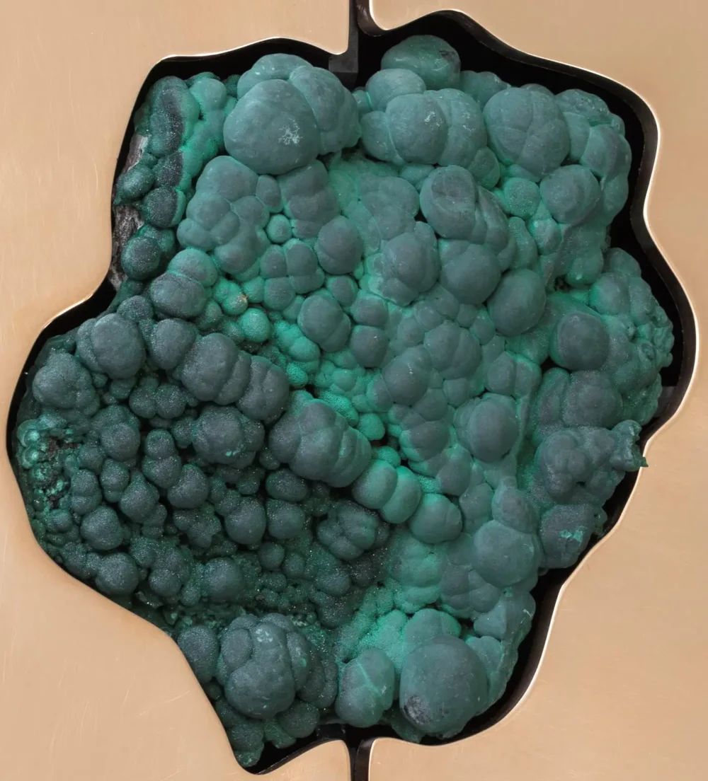 Wall Cabinet with Malachite by Pierre De Valck - PHILIA